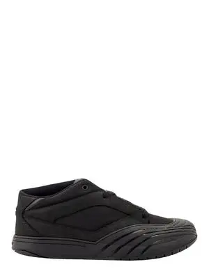 Givenchy Nabuk And Synthetic Fiber Sneakers - Black
