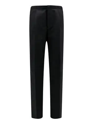 Fendi Wool Trousers - Black