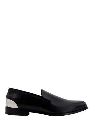 Alexander McQueen Leather Loafer - Black