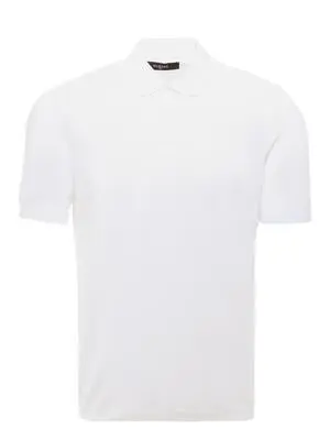 NUGNES 1920 Regular Fit Cotton Polo Shirt - White