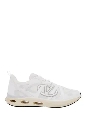 Valentino Garavani Low Top Vlogo Easyjog Sneakers - White
