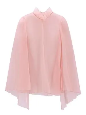 Max Mara Chiffon Top - Pink