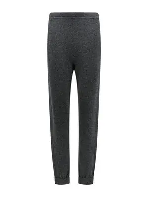 Saint Laurent Cashmere Trousers - Grey