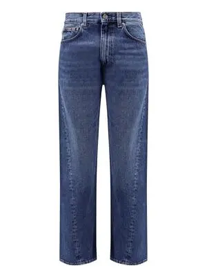 TOTEME Twisted Seam Jeans - Blue