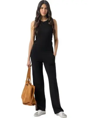 SAINT + SOFIA Runway Pant - Black Leopard