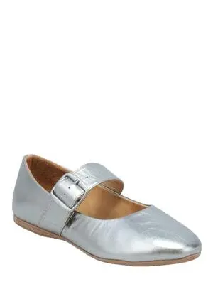 Miz Mooz Kaity Mary Jane Flat Pewter