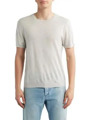 Rag & Bone Aulton Wool Blend T-shirt - Ivory