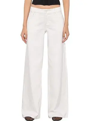 ALICE + OLIVIA Trish Low Rise Baggy Jeans