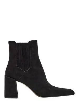 Gabriela Hearst Luke Suede Booties Black