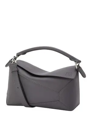 Loewe Puzzle Edge Small Shoulder Bag - Slate