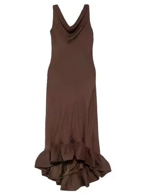 MALINA Alia Maxi Dress - Brown