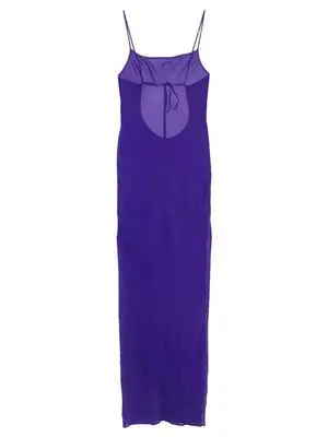 MAISON CLOSE Fever Backless Maxi Dress - Purple