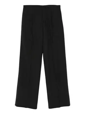 032C Wool-blend Trousers - Black