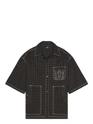 Amiri Ma Quad Work Shirt - Black
