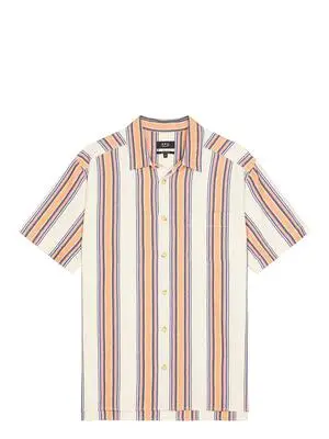 A.p.c. Chemisette Ross Shirt In Cream - Ecru