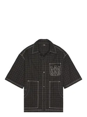 Amiri Ma Quad Work Shirt - Black