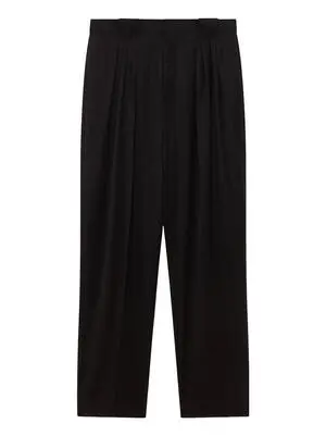 Casablanca Five Pleat Trouser - Black