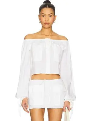 GUIZIO Akiko Top - White