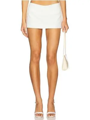 GUIZIO Troyes Skort - White