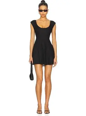 GUIZIO Leila Mini Dress - Black
