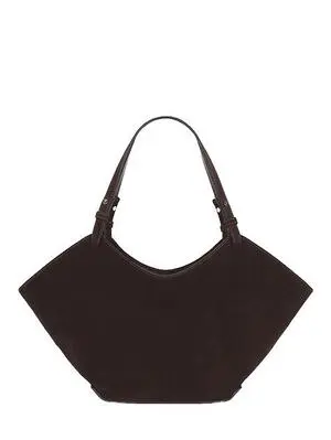 FLATTERED Dilba Mini Tote Bag - Suede Chocolate