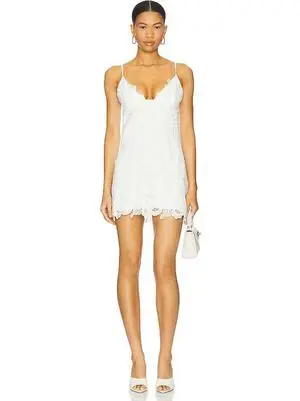 LOVERS AND FRIENDS Alma Mini Dress - White
