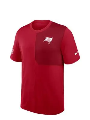 Nike Tampa Bay Buccaneers Sideline Coach Dri-fit Nfl Top - Red