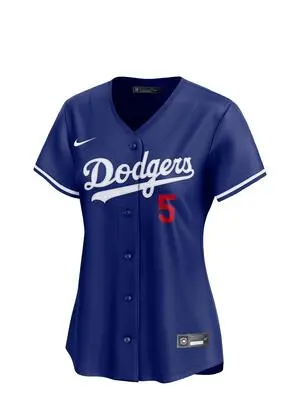 Nike Freddie Freeman Los Angeles Dodgers Dri-fit Adv Mlb Limited Jersey - Blue