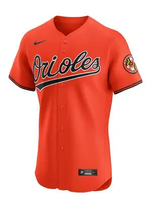 Nike Baltimore Orioles Dri-fit Adv Mlb Elite Jersey - Orange