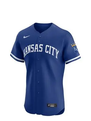 Nike Kansas City Royals Dri-fit Adv Mlb Elite Jersey - Blue