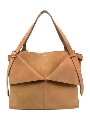 Coperni Medium Suede Shoulder Bag - Brown