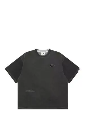 AAPE BY *A BATHING APE® Panelled T-shirt - Grey