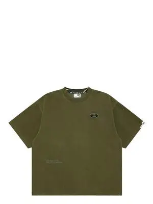 AAPE BY *A BATHING APE® Panelled T-shirt - Green