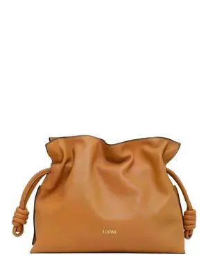 Loewe Flamenco Clutch Bag Neutrals