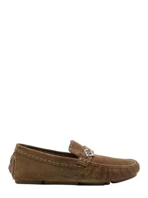 Fendi Driver Ff Loafers - Brown