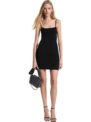 Michael Kors Stretch Knit Cami Dress Black