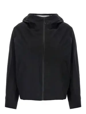 Veilance Hooded Zip-up Jacket - Black
