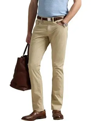 Ralph Lauren Sullivan Slim Stretch Twill Pant Spring Beige