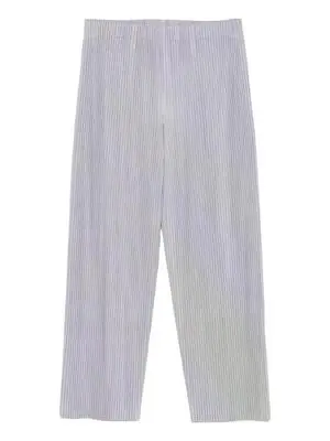 Issey Miyake Tailored Pleats Trousers - Grey