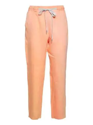 BARBA NAPOLI Drawstring-waist Trousers - Orange