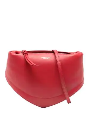 FEDERICO CINA Leather Shoulder Bag - Red