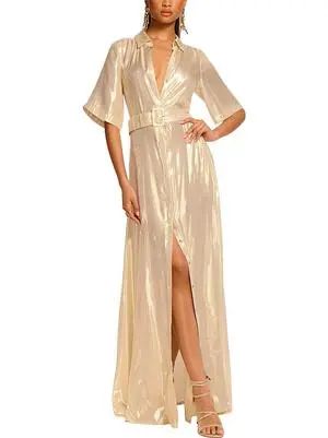 RAMY BROOK Andi Lame Gown
