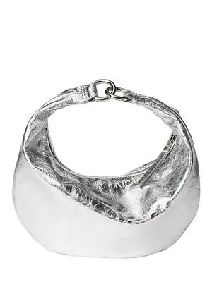 HYER GOODS Convertible Ring Bag Silver