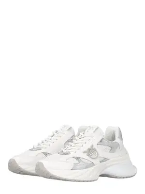Pinko Ariel 15 Sneakers - White/ Silver