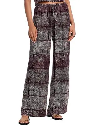 Bella Dahl Wide Leg Pant - Asilah Textured Print