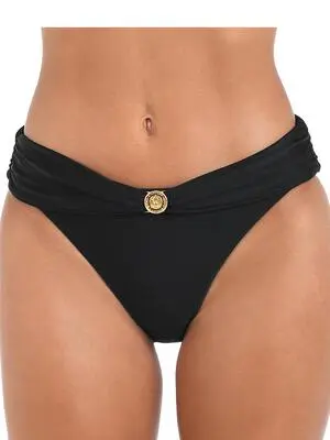 L'Agence Miya Ruched Waist Bottom - Black