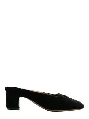 L' AUTRE CHOSE Square-toe Mules - Black