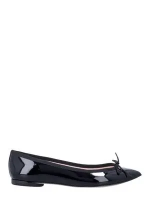 Repetto Brigitte Pointy Toe Ballet Flats Black