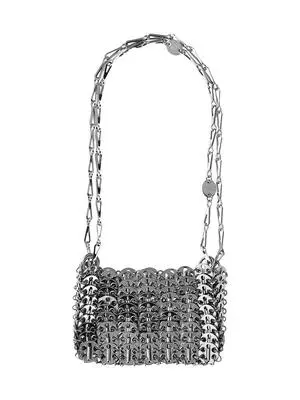 Rabanne 1969 Nano Shoulder Bag Silver