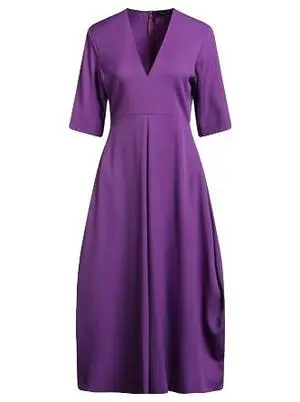 Fabiana Filippi Midi Balloon Dress - Purple